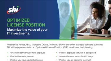 Optimized Software License Position | IT Asset Management