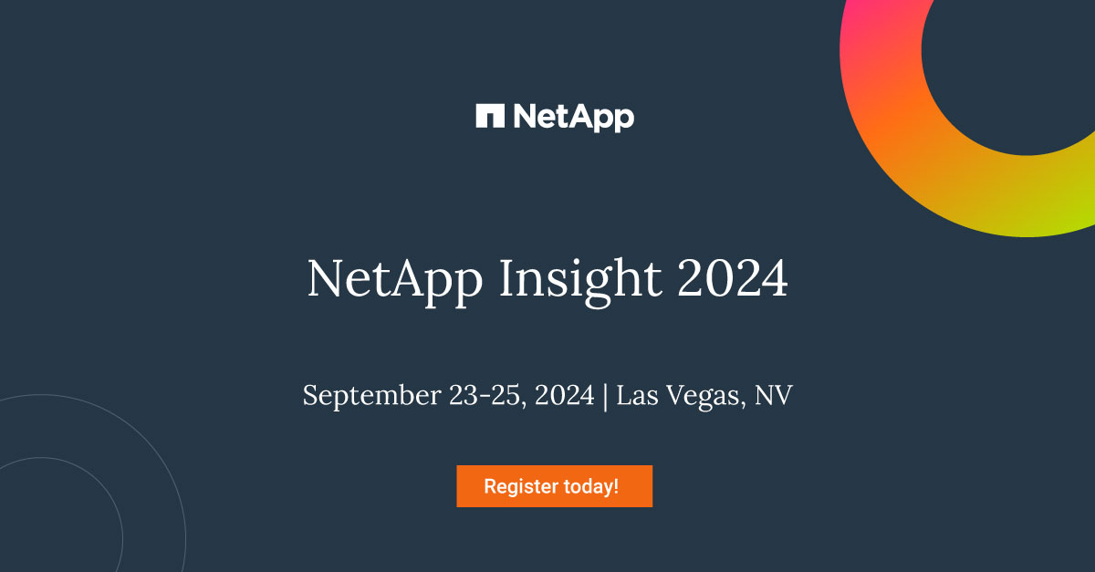 NetApp Insight 2024 | Events