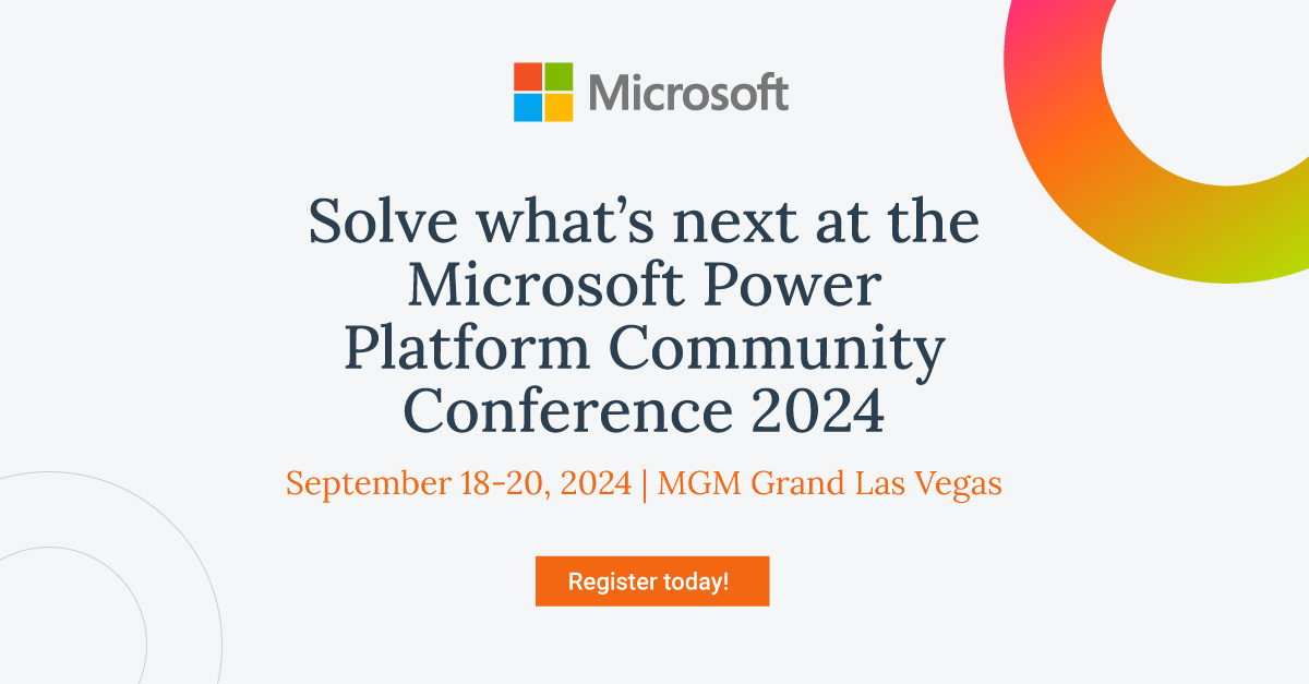 Power Platform Community Conference | Events