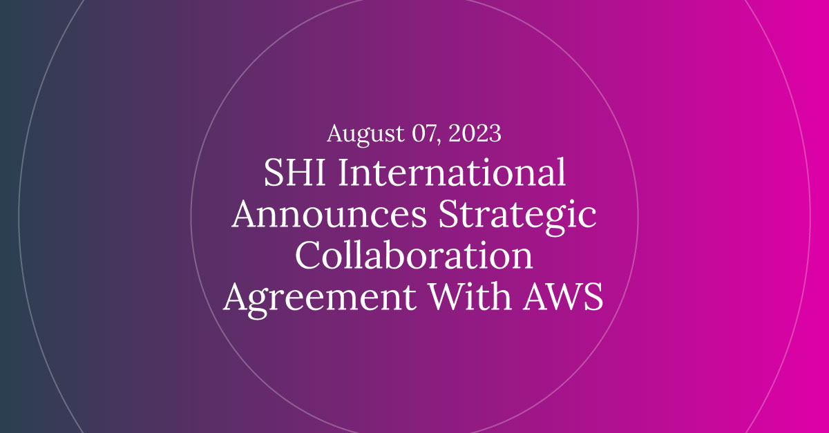 SHI announces strategic collaboration agreement with AWS