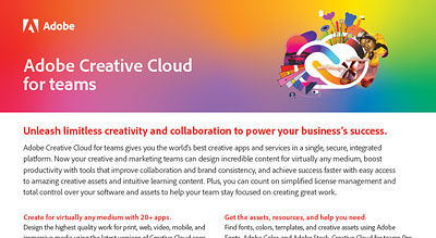 Adobe | Creative Cloud | Featured partner