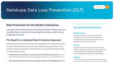 Netskope | A SASE leader | Featured partner