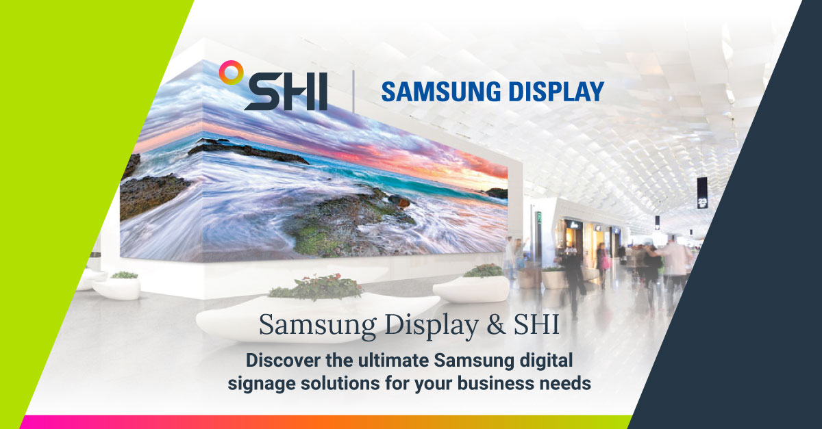 Samsung display | Digital signage solutions | Featured partner