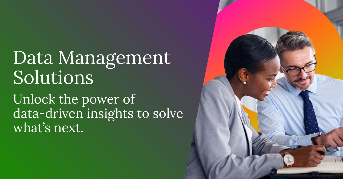 Next-generation Infrastructure | Data Management Solutions