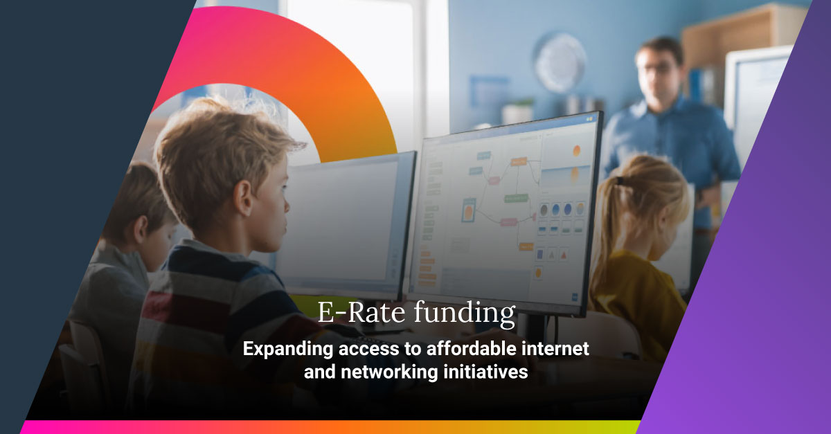 E-Rate funding support from SHI