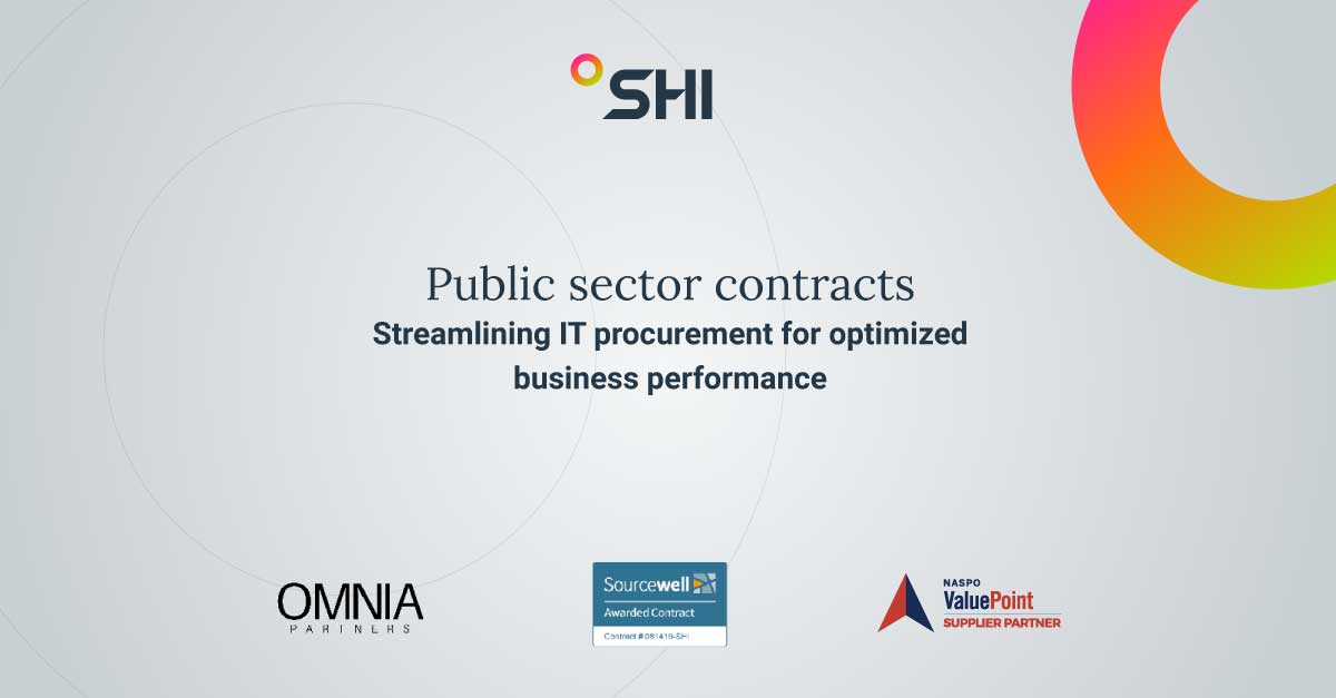 SHI public sector | Procurement contracts