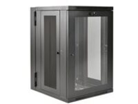 Tripp Lite 18U Wall Mount Rack Enclosure Server Cabinet Deep Acrylic ...
