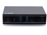 C2G 2x4 USB-C Switch with 2 USB-C Inputs to 2 USB-C and 2 USB-A Device ...